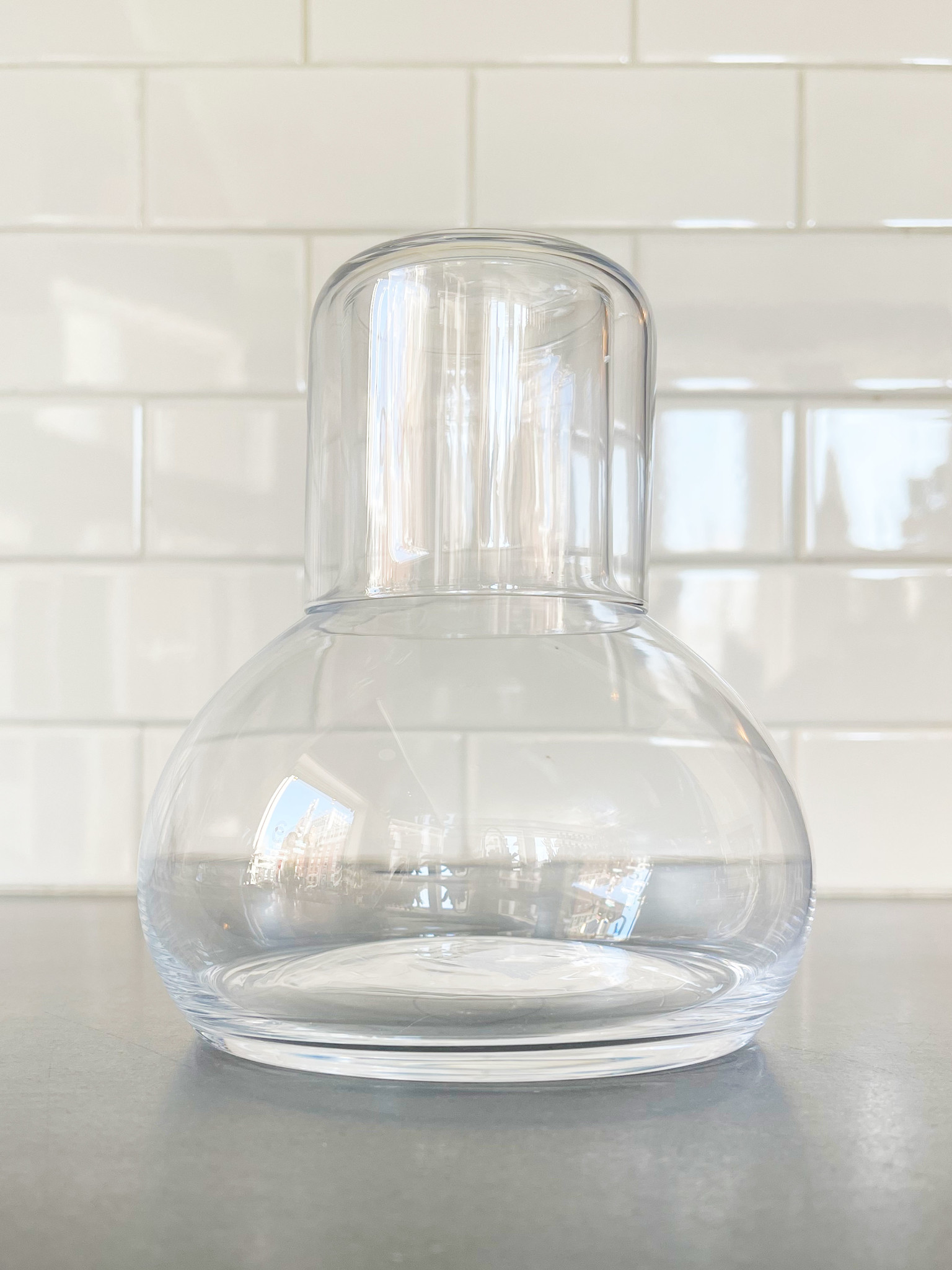 Bloomingville Glass Carafe + Glass Set - CORK