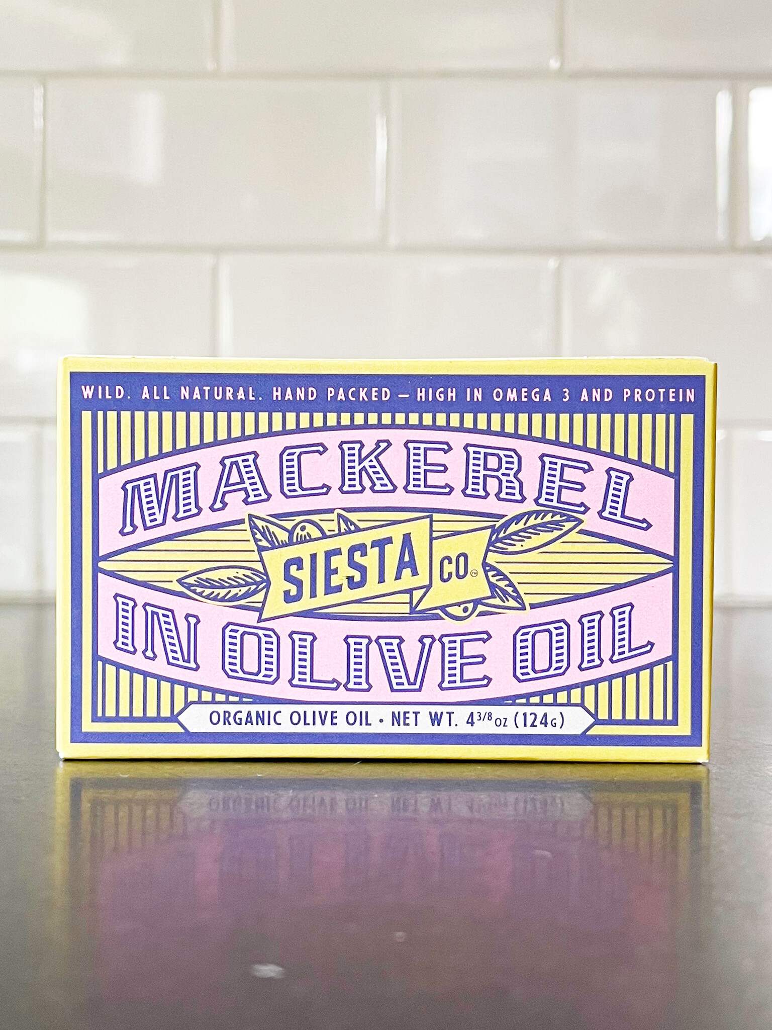 Siesta Co Mackerel in Olive Oil - CORK