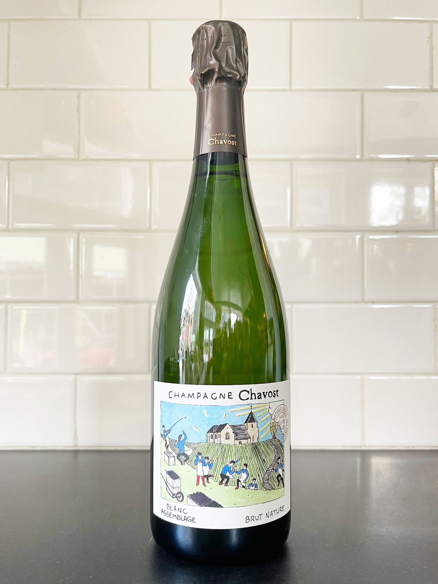 Chavost Champagne Brut Nature “Brut d’Assemblage” NV - CORK