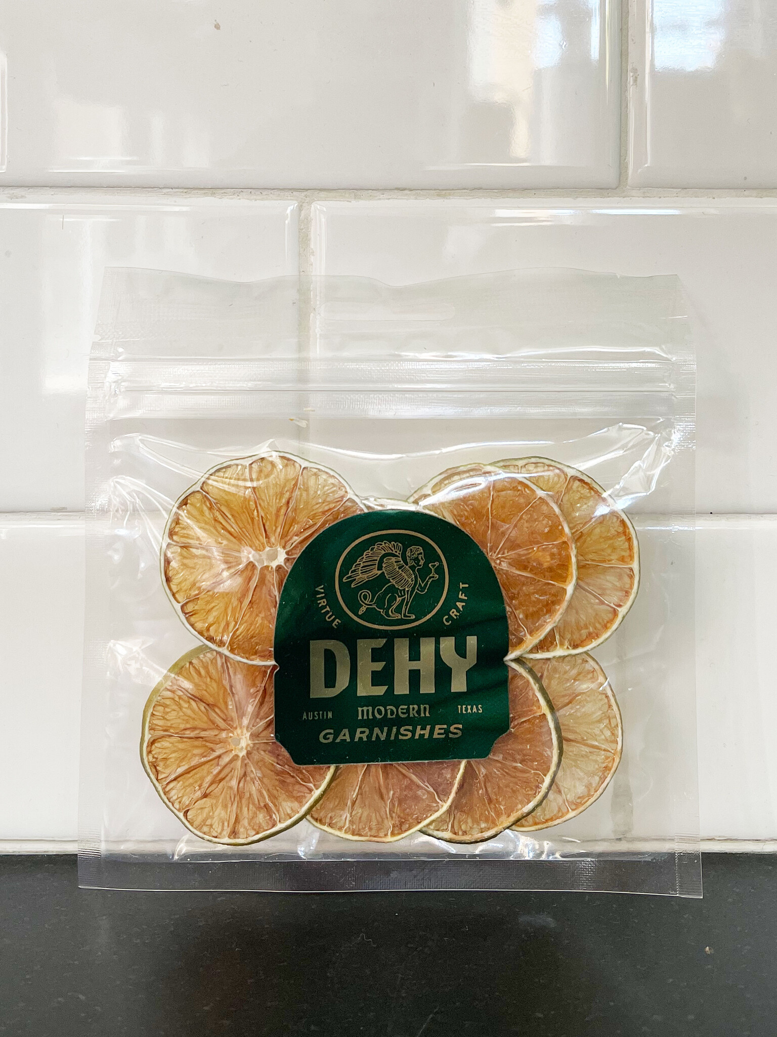 DEHY Lime Garnishes Pouch - CORK