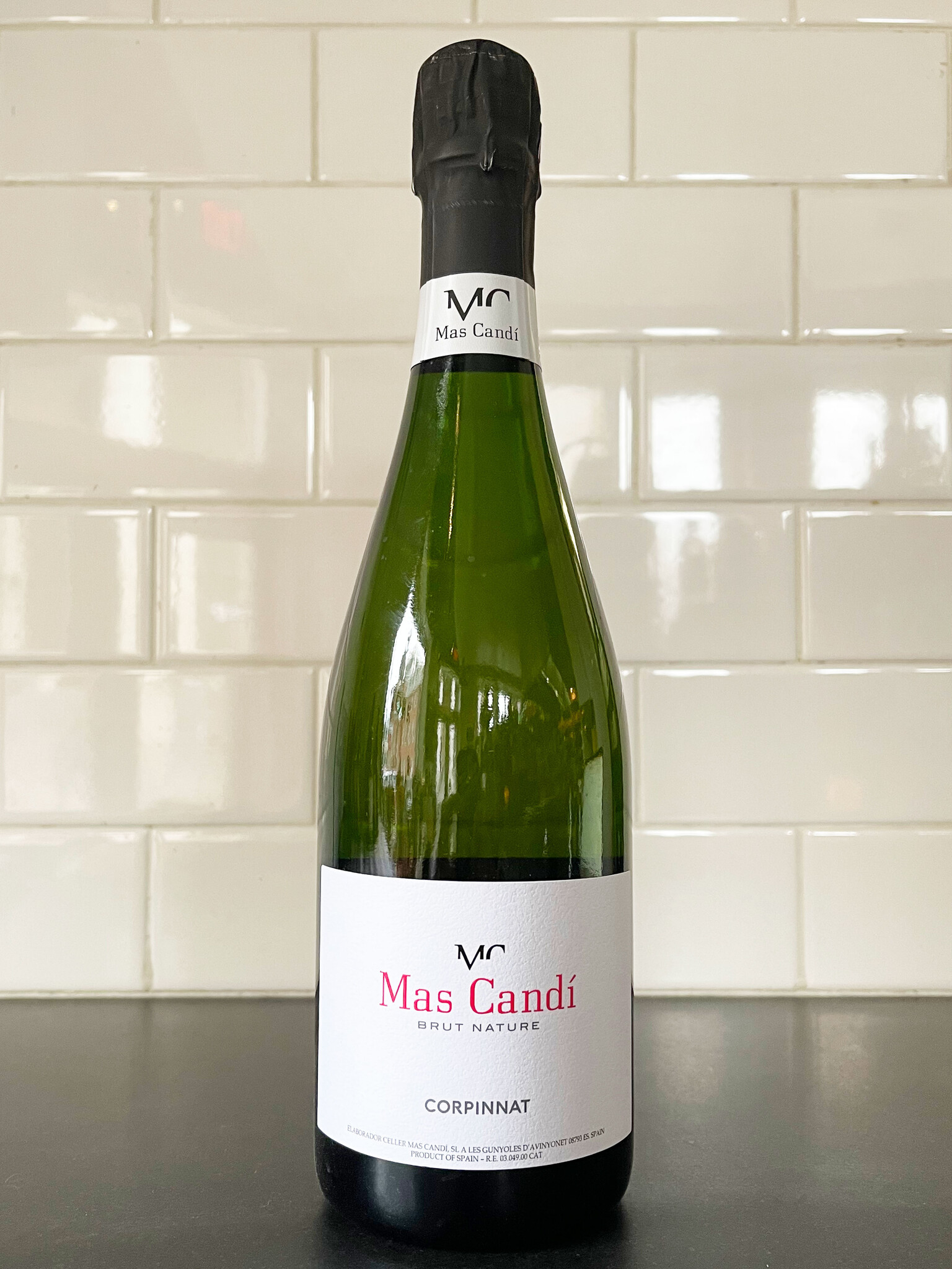 Mas Candi Corpinnat Brut Nature NV - CORK