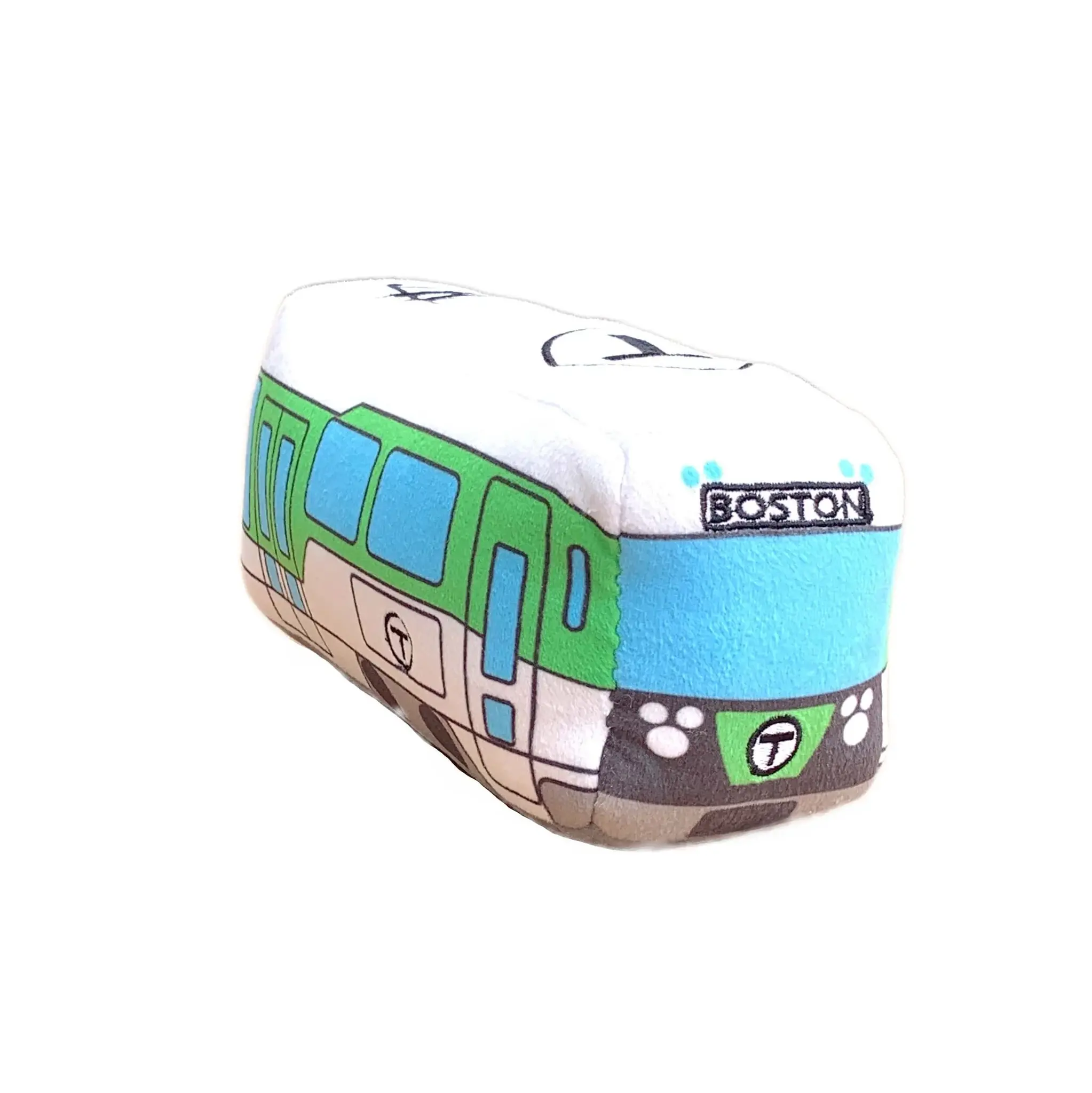 Sidetrack MBTA Boston Green Line Plush Toy - Tiny Hanger