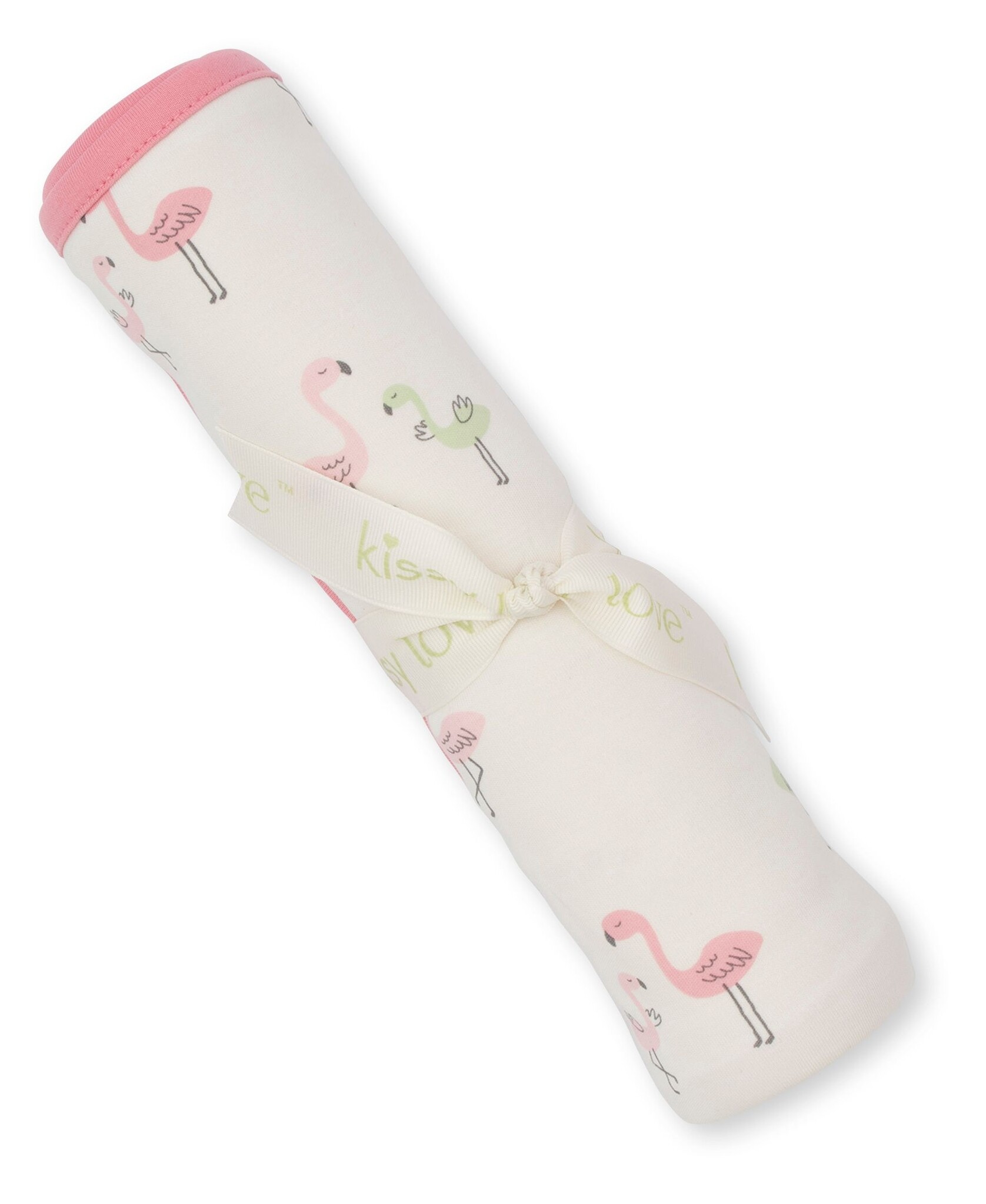 Kissy Kissy Flamingo Love Blanket - Tiny Hanger