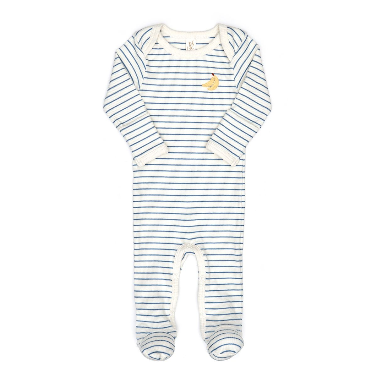 Tun Tun Lap Shoulder Ribbed Footie - Tiny Hanger