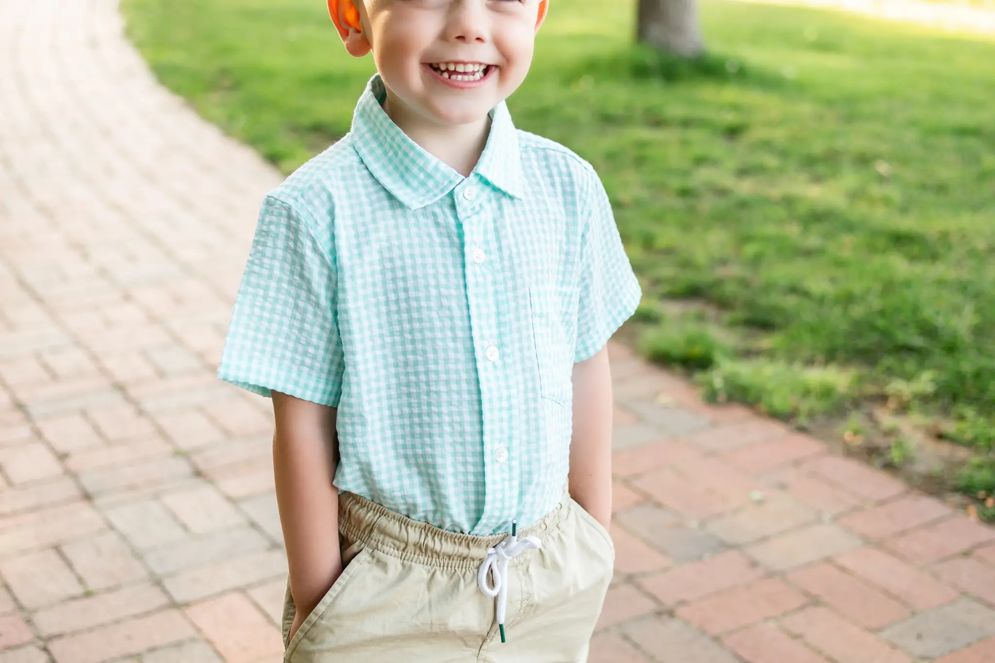 Maddie & Connor Spring Days Button Down - Tiny Hanger