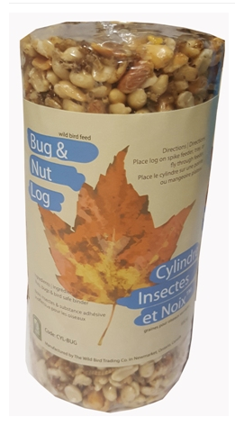 CYLBUG Bug and Nut Log - Discover Wild Birds, Find Joy!