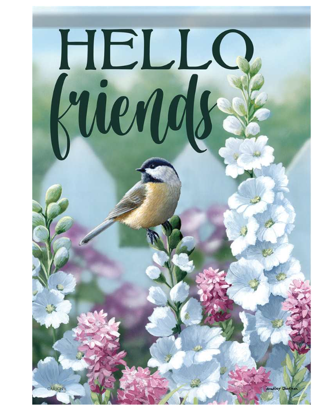 Carson Garden Flags Spring/Summer 2025 #1 - Discover Wild Birds, Find Joy!