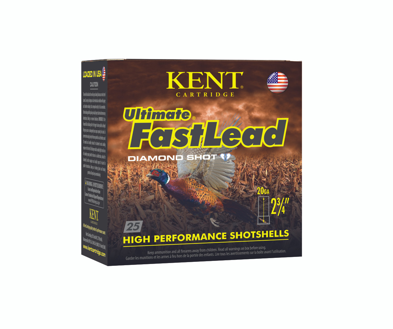 Kent Ultimate Fast Lead 20 Gauge Shotshells 2 3/4" 1 oz. #6 - Cabin ...