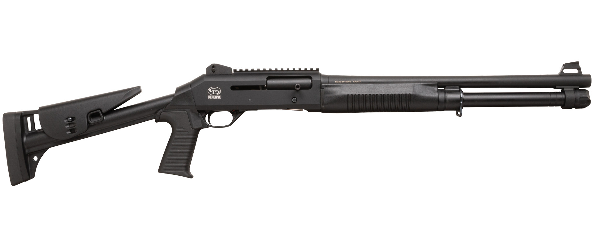 Charles Daly 601 12Ga 3" DPS Tactical Semi-auto Shotgun 18.5" barrel ...