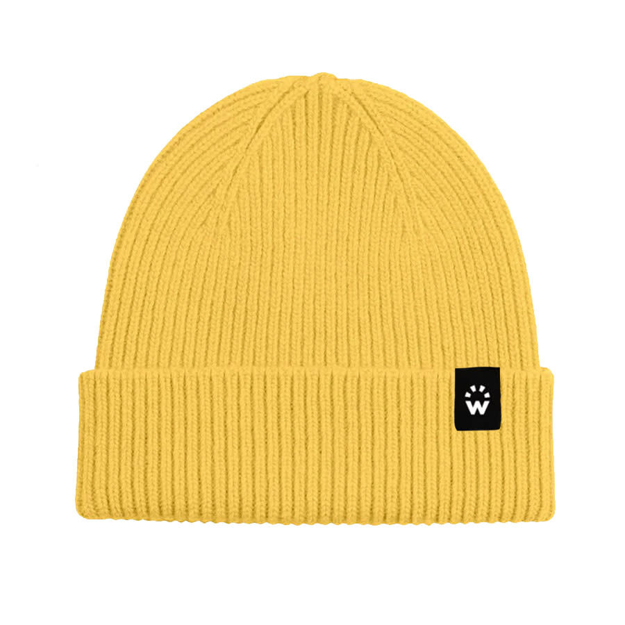 (U) Beanie / Banana Yellow - Le Pédalier
