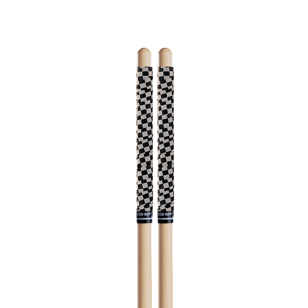 Promark Stick Rapp Black/White Checkered SRCW - 2112 PERCUSSION