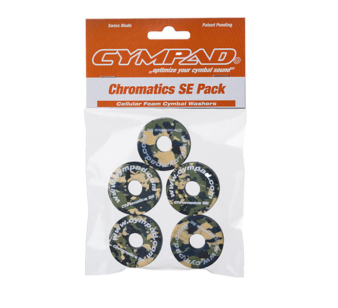 Cympad Chromatics SE Set 40/15mm Camouflage (5-Pack) - 2112 PERCUSSION