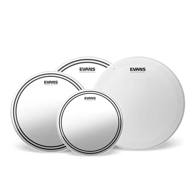 Evans EC2S 10"/12"/14"+14"HD Dry Pack EPP-EC2SHDD-F - 2112 PERCUSSION