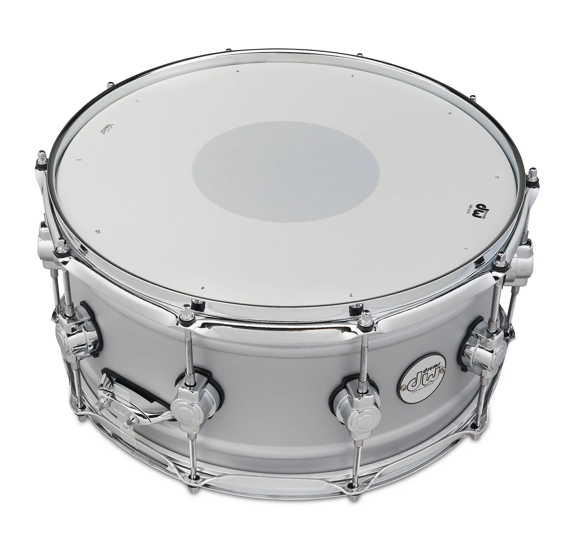 DW Design Series 6.5X14" Matte Aluminum Snare Drum DDSD6514MACR - 2112 ...