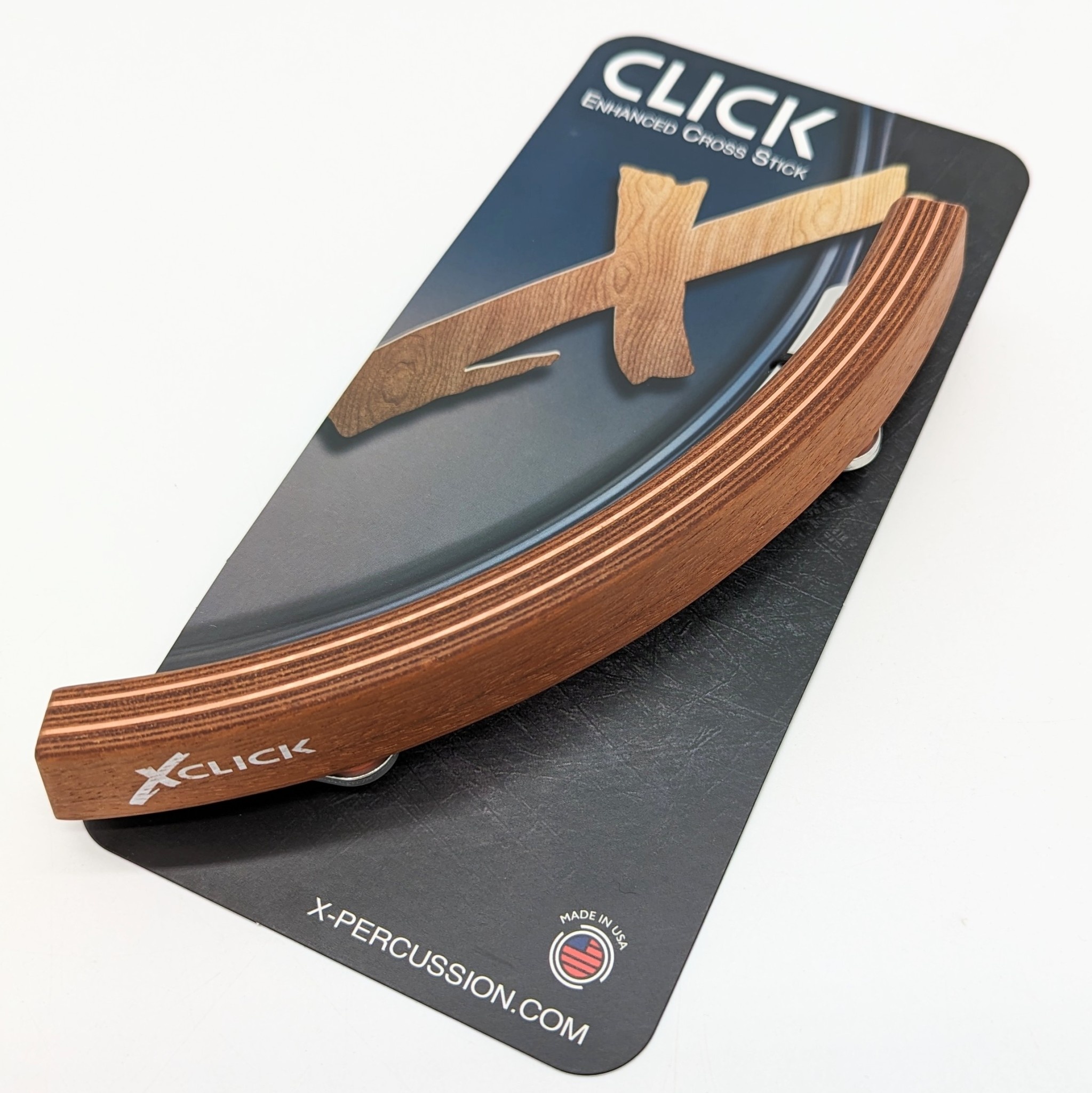Gruv-X/ X-Percussion (Natural Jatoba Prototype) X-Click - 2112 PERCUSSION