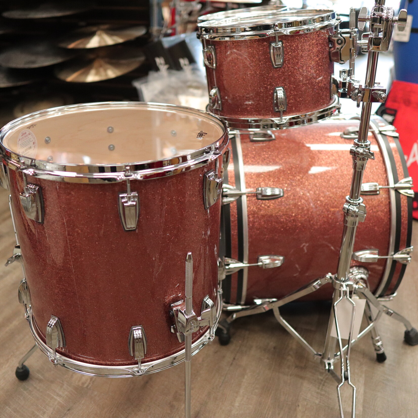 Ludwig Classic Maple Studio Hybrid 4-pc Shell Pack 22/10/12/16 (Ltd. Ed ...
