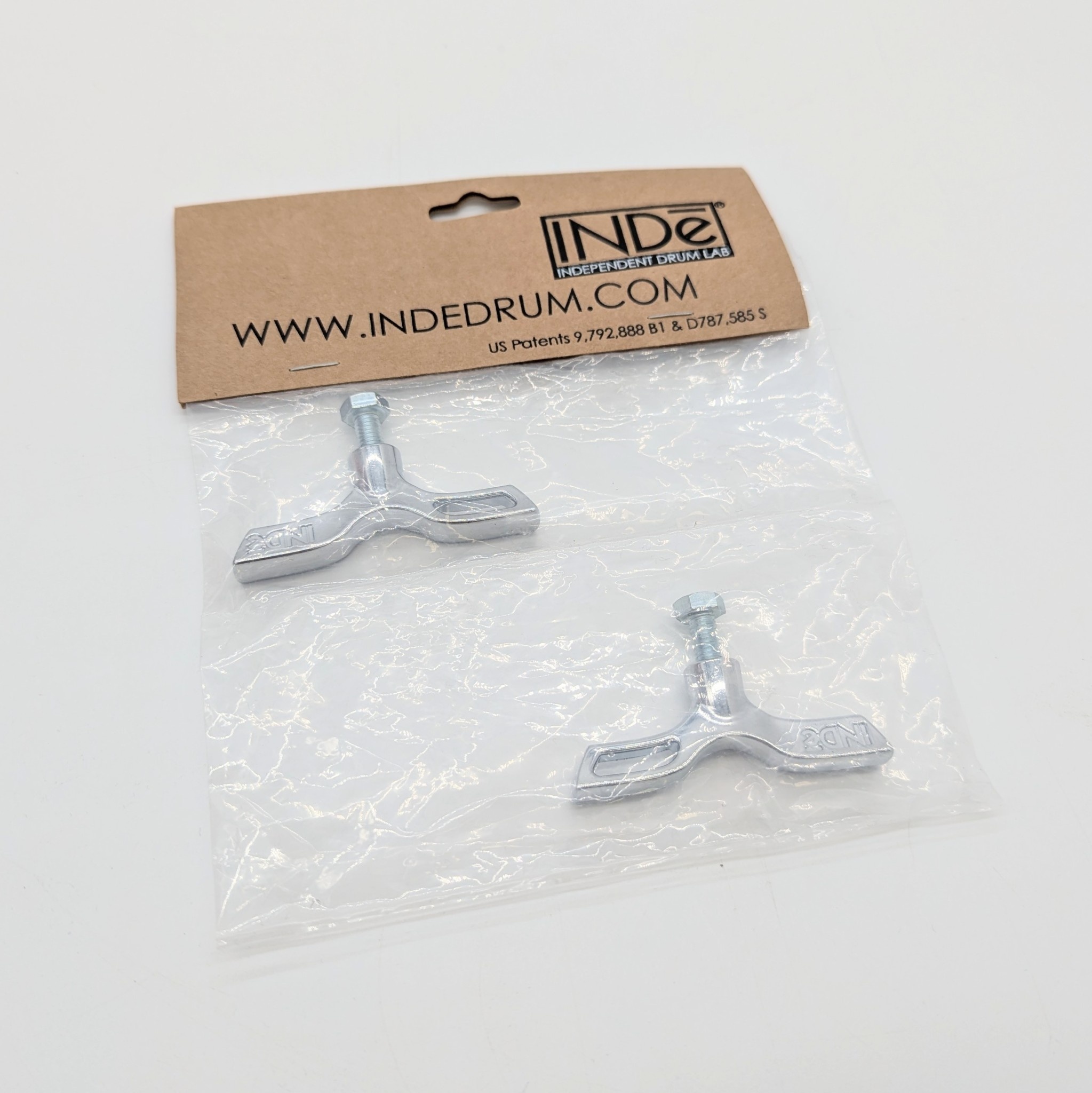 INDe Independent Drum Lab Wingnut Conversion Kit (2-Pack) - 2112 PERCUSSION