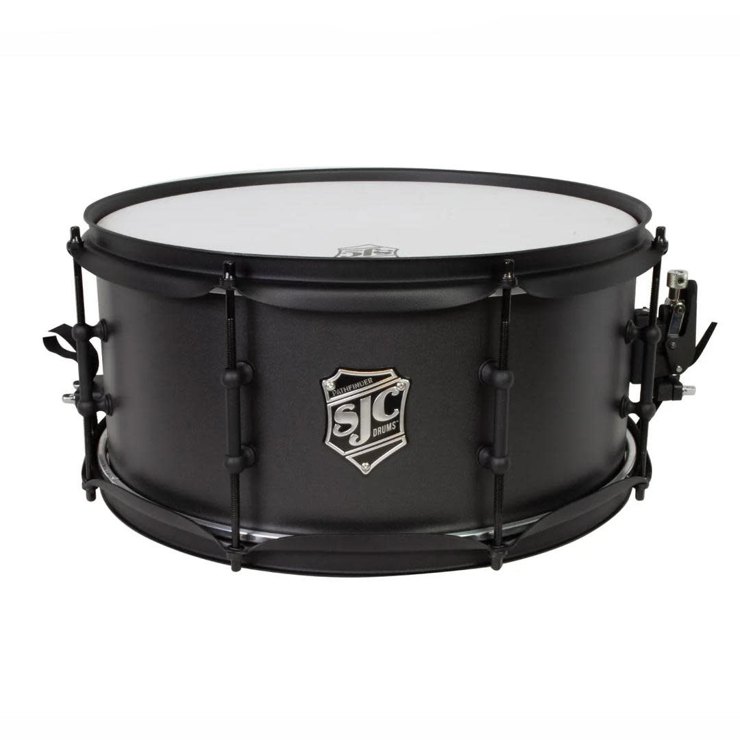 SJC Custom Drums Pathfinder Series 6.5x14" Snare Drum (Galaxy Grey ...