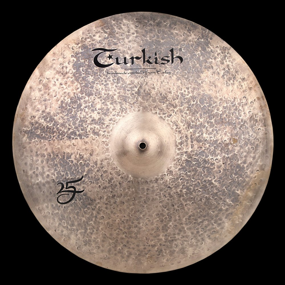 Turkish 25th Anniversary Ride Cymbal 22" 2414 grams - 2112 PERCUSSION