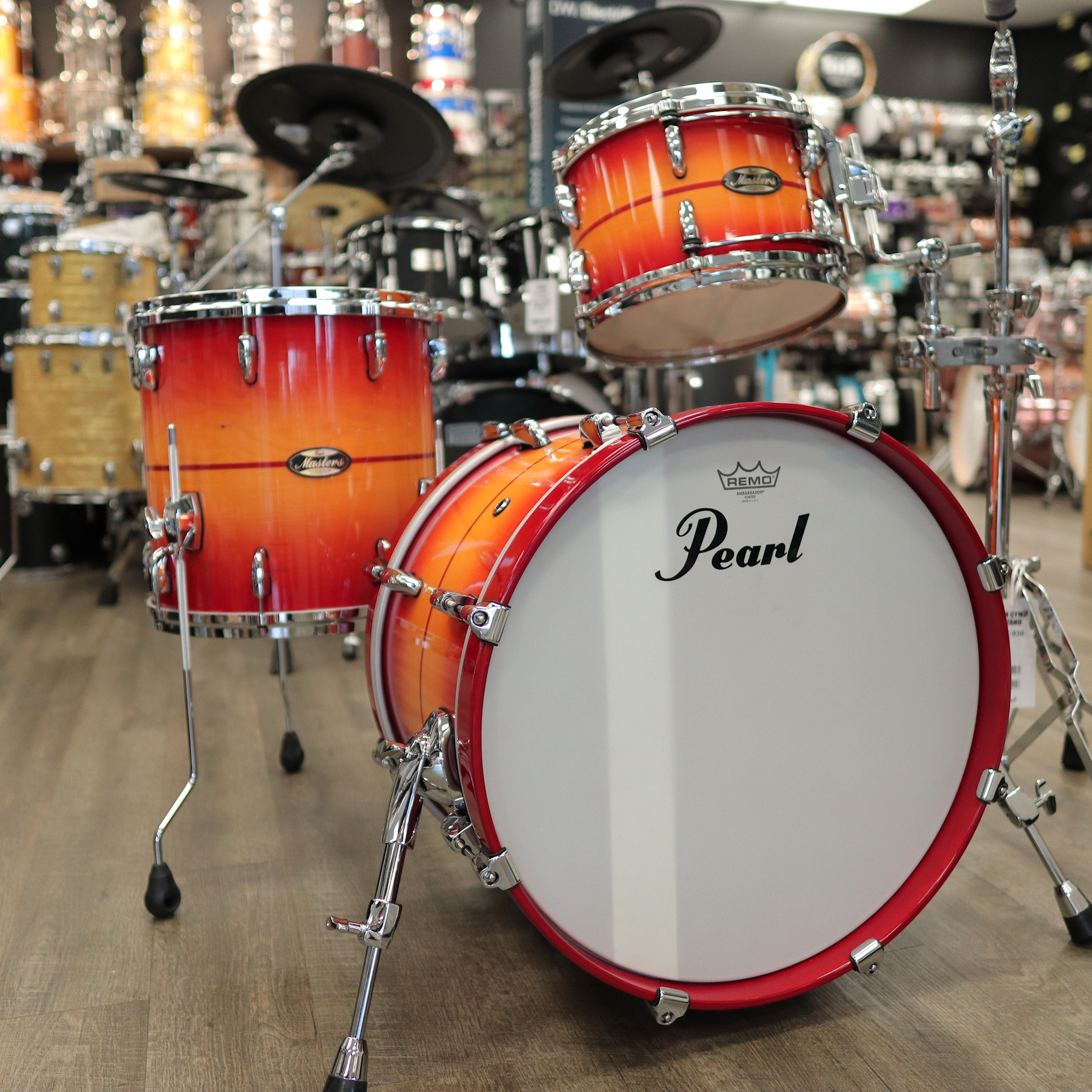 B-Stock Pearl MMG Masters Maple/Gum 3-Piece Shell Pack 12/14/20 (#857 ...