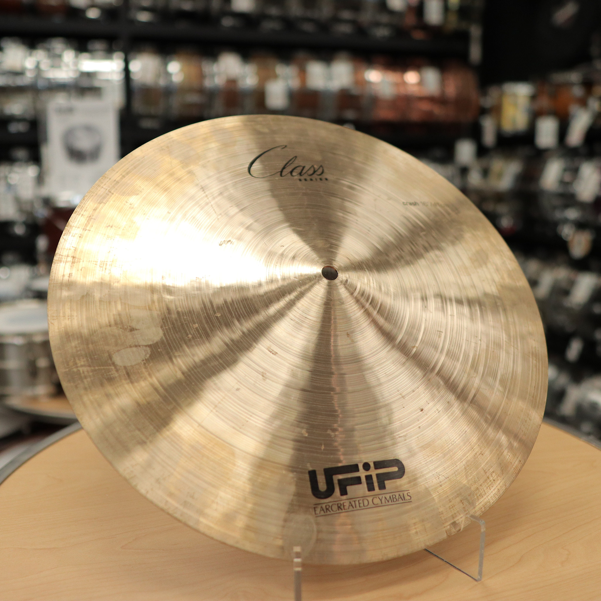 Demo UFIP Class Series 16" Crash (Medium) - 2112 PERCUSSION