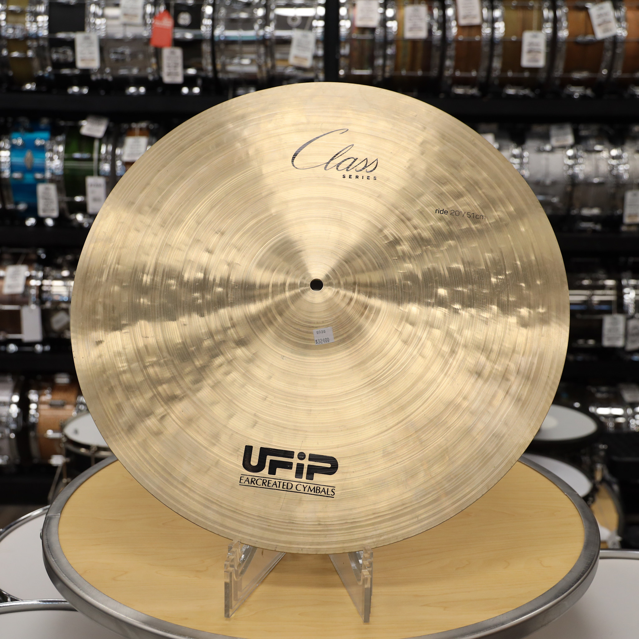 Demo UFIP Class Series 20" Ride #2 - 2112 PERCUSSION