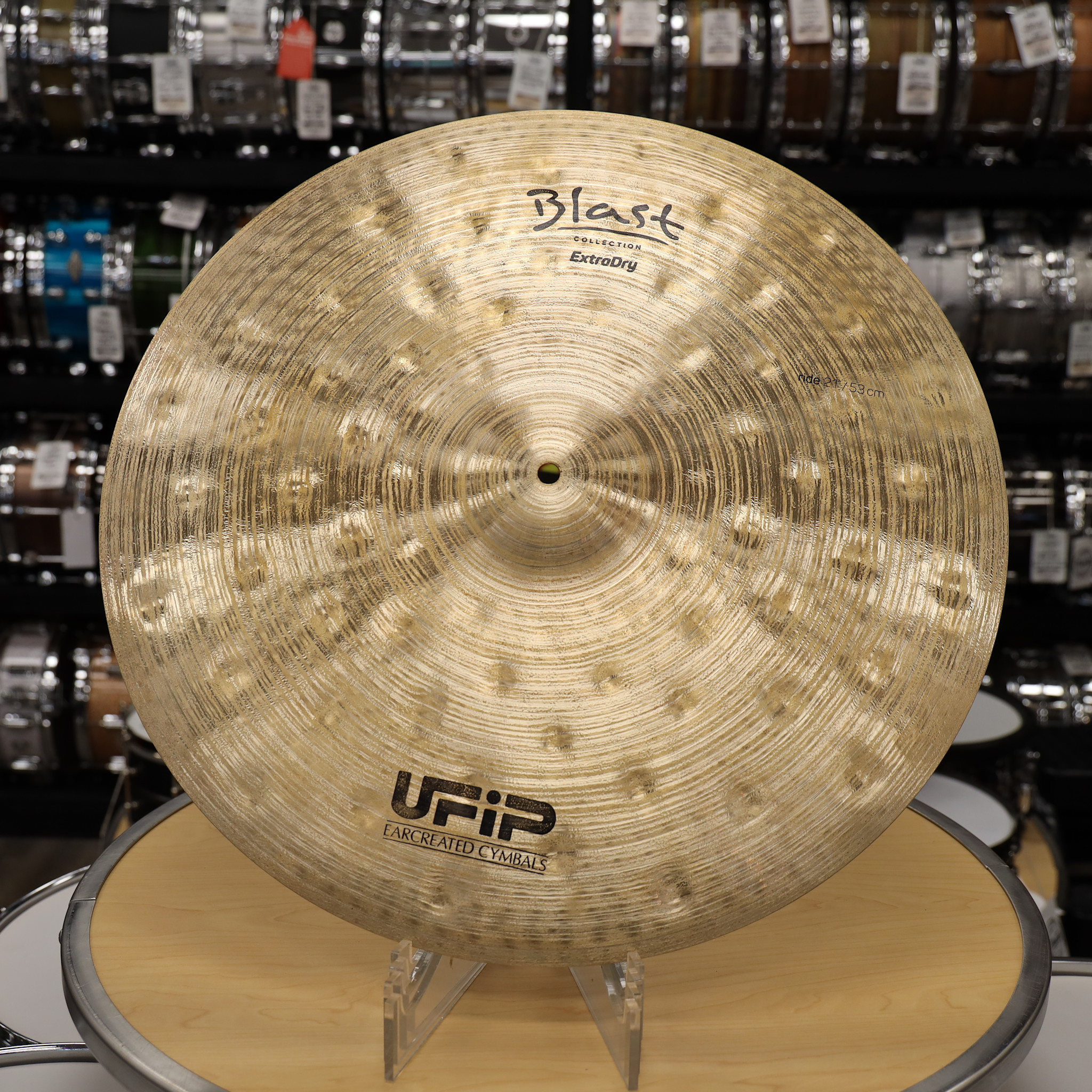 Demo UFIP Blast Series 21" Extra Dry Ride - 2112 PERCUSSION
