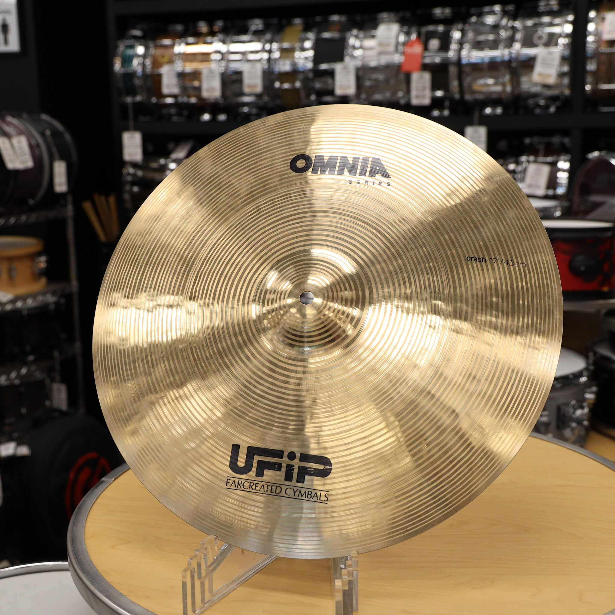 Demo UFIP Omnia Series 17" Crash - 2112 PERCUSSION