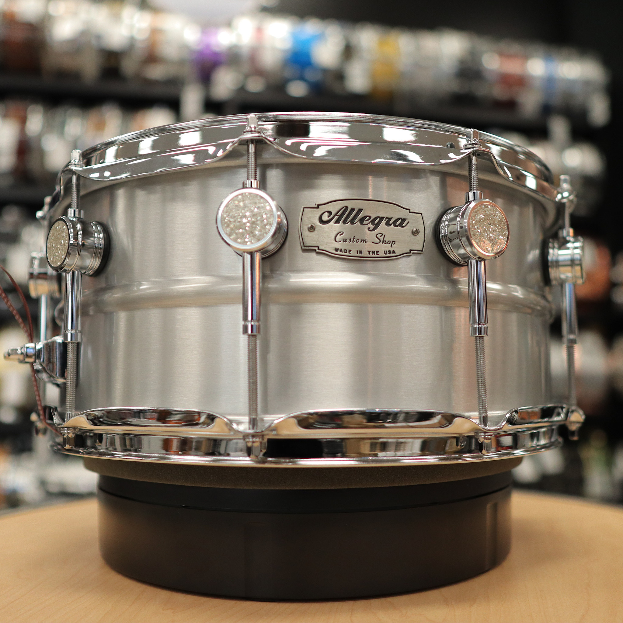Allegra 6.5x14" Aluminum Snare Drum - 2112 PERCUSSION