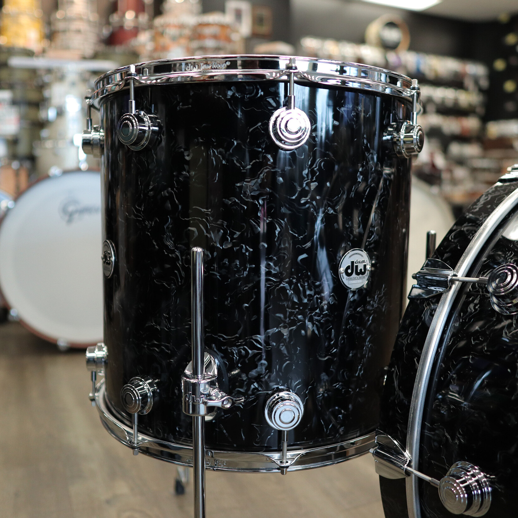 DW Collector's Pure Maple Standard 3-pc Shell Pack 13/16/24 (Black ...