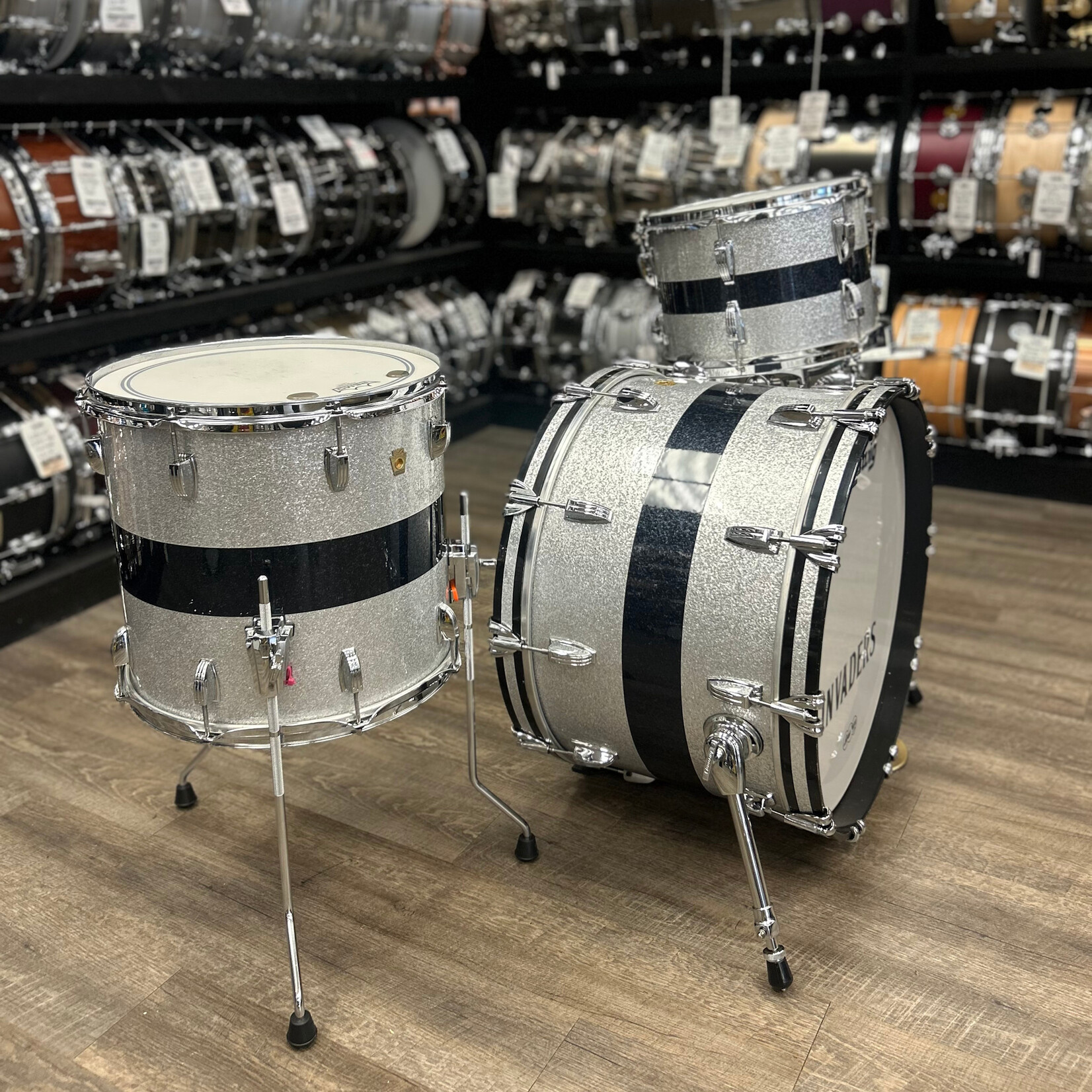 Pre-Owned "Dino Dinelli inspired” Ludwig 3pcs shell pack 13/15/22 ...