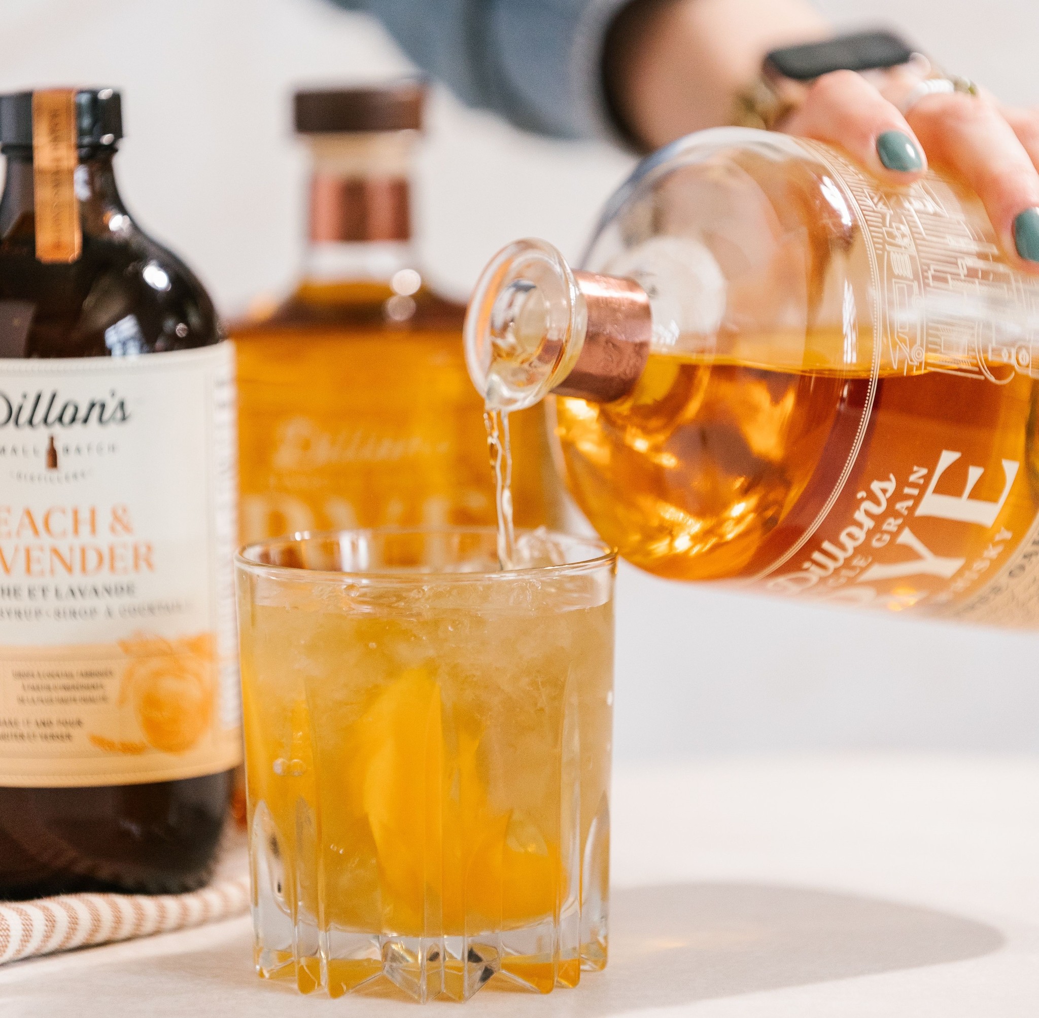 Cocktail Lab - Peach Whisky Smash - Dillon's Small Batch Distillers