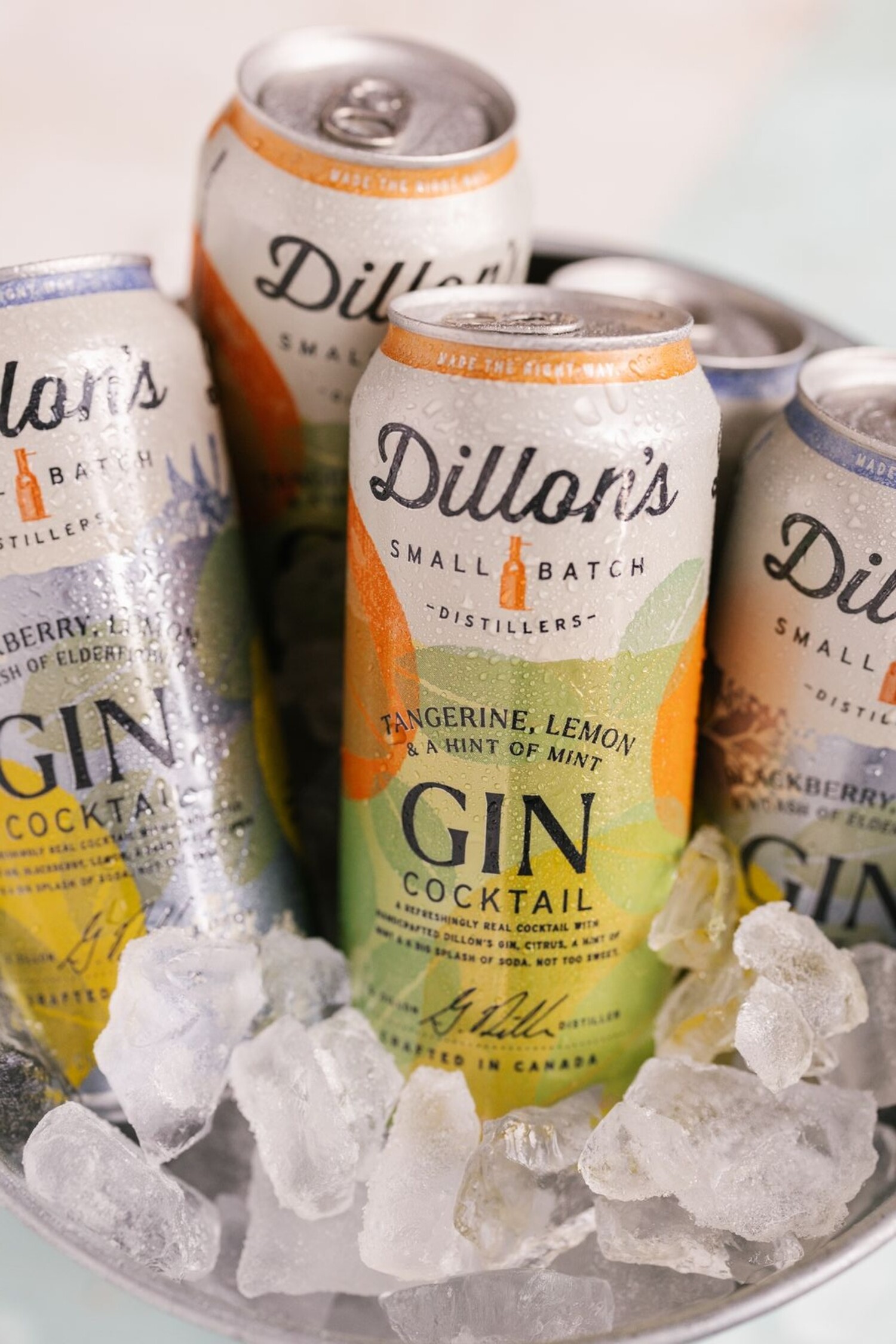 Tangerine, Lemon & A Hint of Mint Gin Cocktail - Dillon's Small Batch ...
