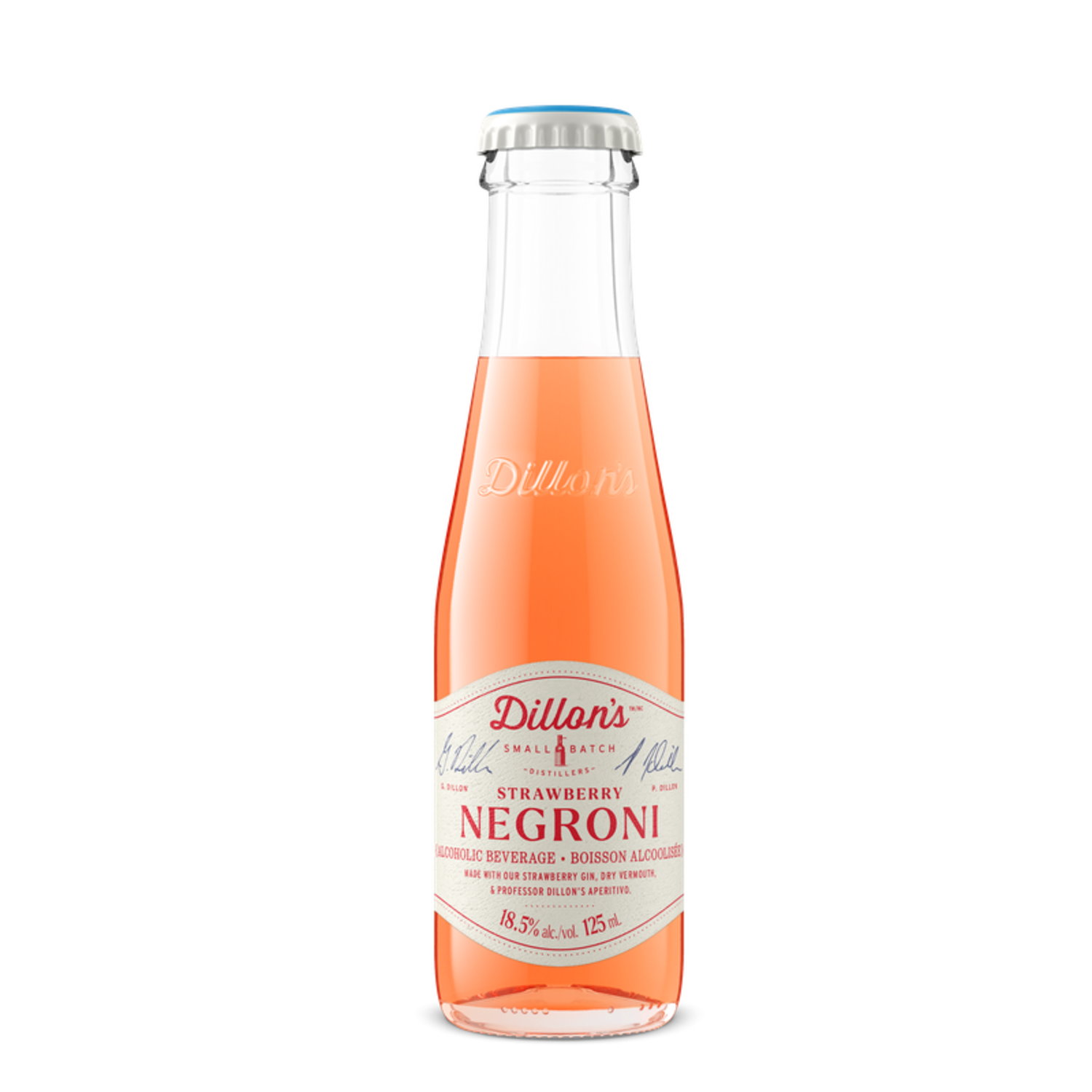 Strawberry Negroni 125mL - Dillon's Small Batch Distillers