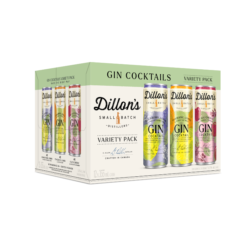 Dillon's Gin Cocktail Variety Pack - Dillon's Small Batch Distillers