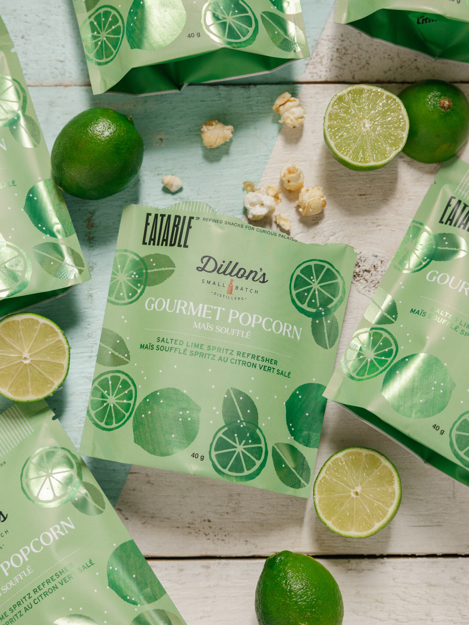Eatable x Dillon's Popcorn - Lime Spritz - Dillon's Small Batch Distillers