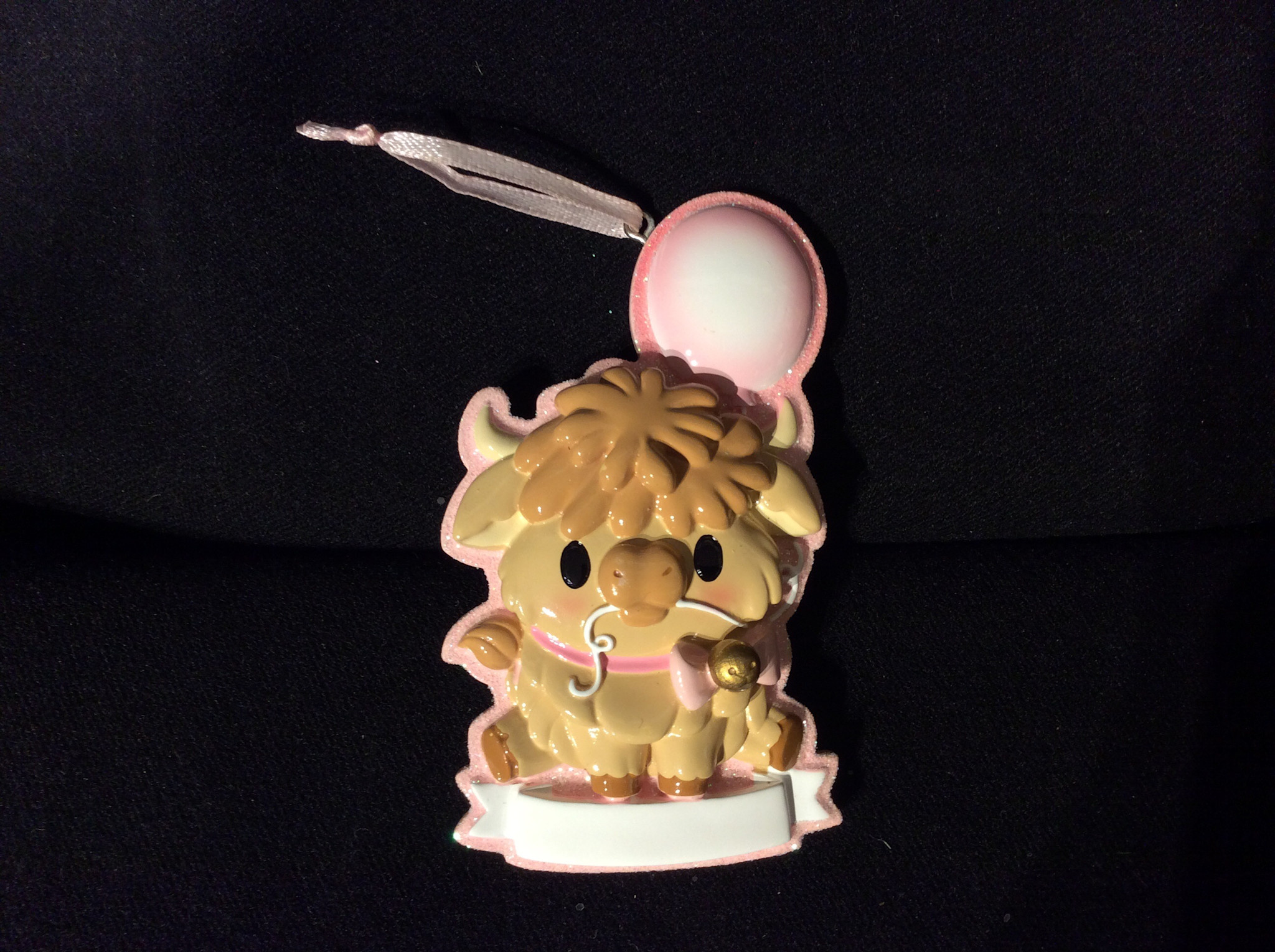 Baby Highland Cow - Pink - Christmas Tyme