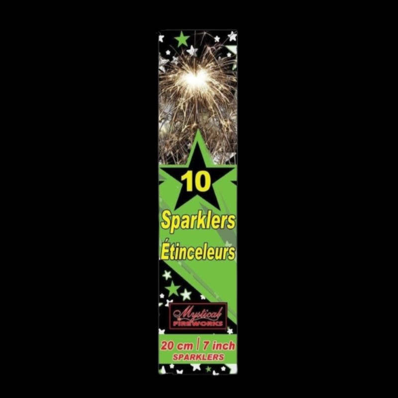 Sparklers 7"/20cm - Archangel Fireworks Inc.