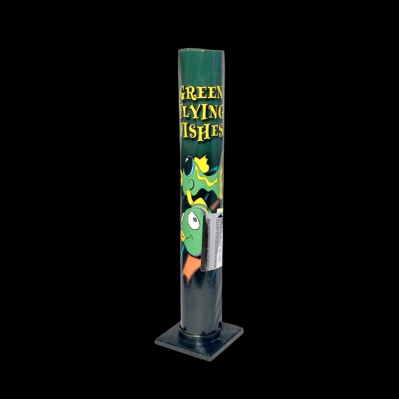 Green Flying Fishes - Archangel Fireworks Inc.