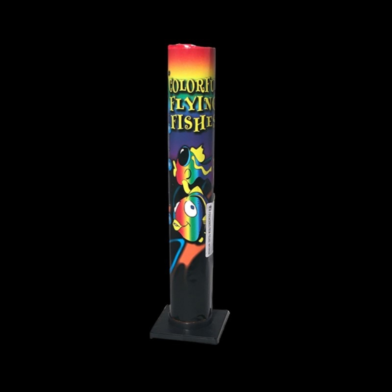 Multicolour Flying Fishes - Archangel Fireworks Inc.