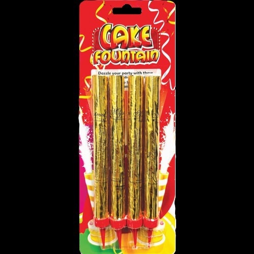 Cake Fountain - 60 sec. - Archangel Fireworks Inc.