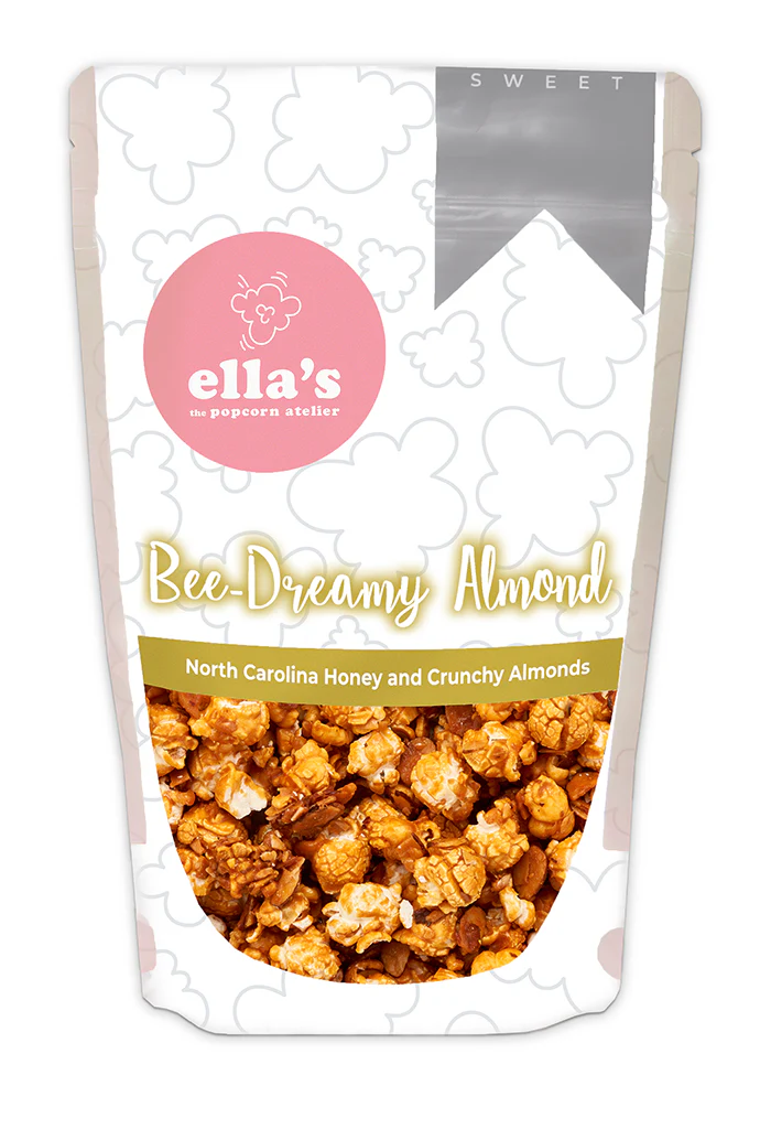 Bee Dreamy Almond Popcorn- Ella's - DECO Raleigh