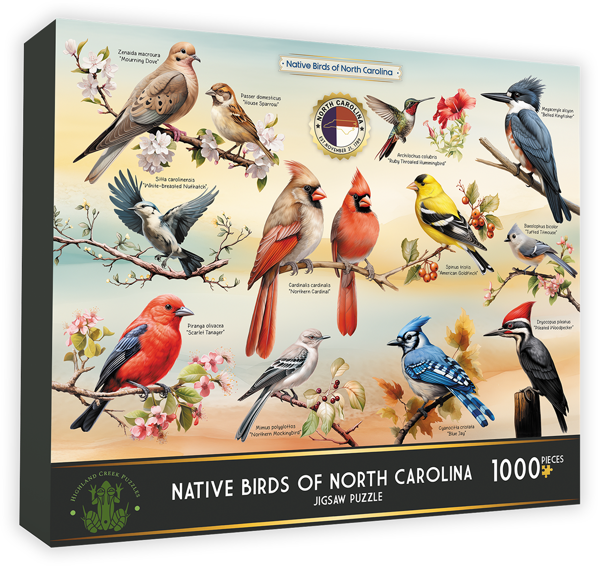 Native Birds of NC Puzzle - DECO Raleigh