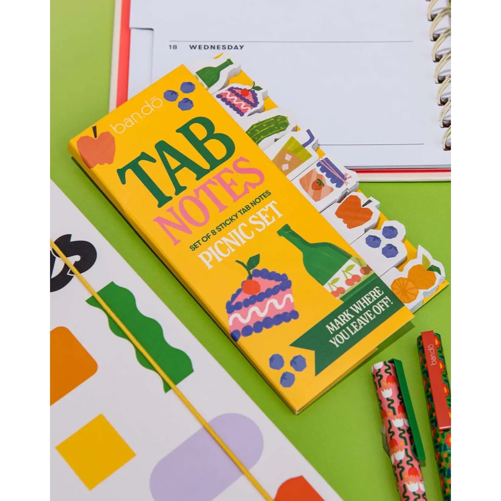 Sticky Tab Notes Picnic Set - DECO Raleigh