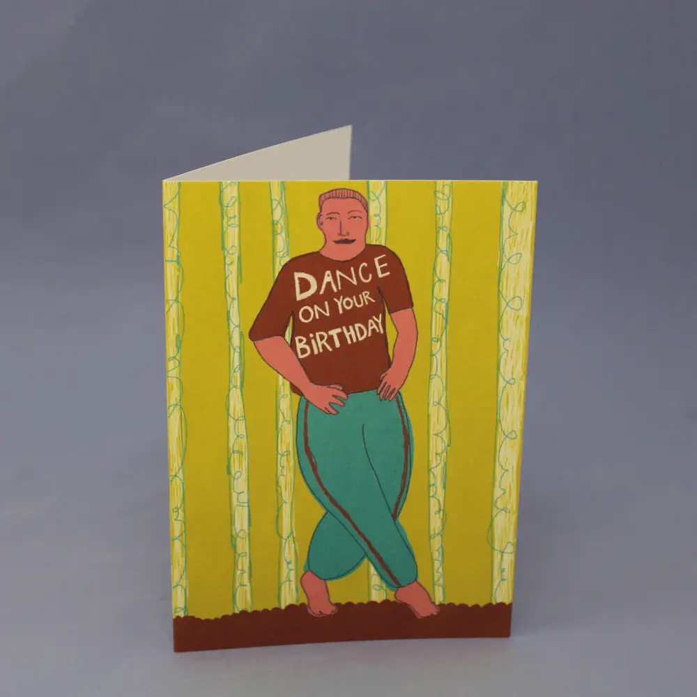 Dance on Your Birthday Card - DECO Raleigh