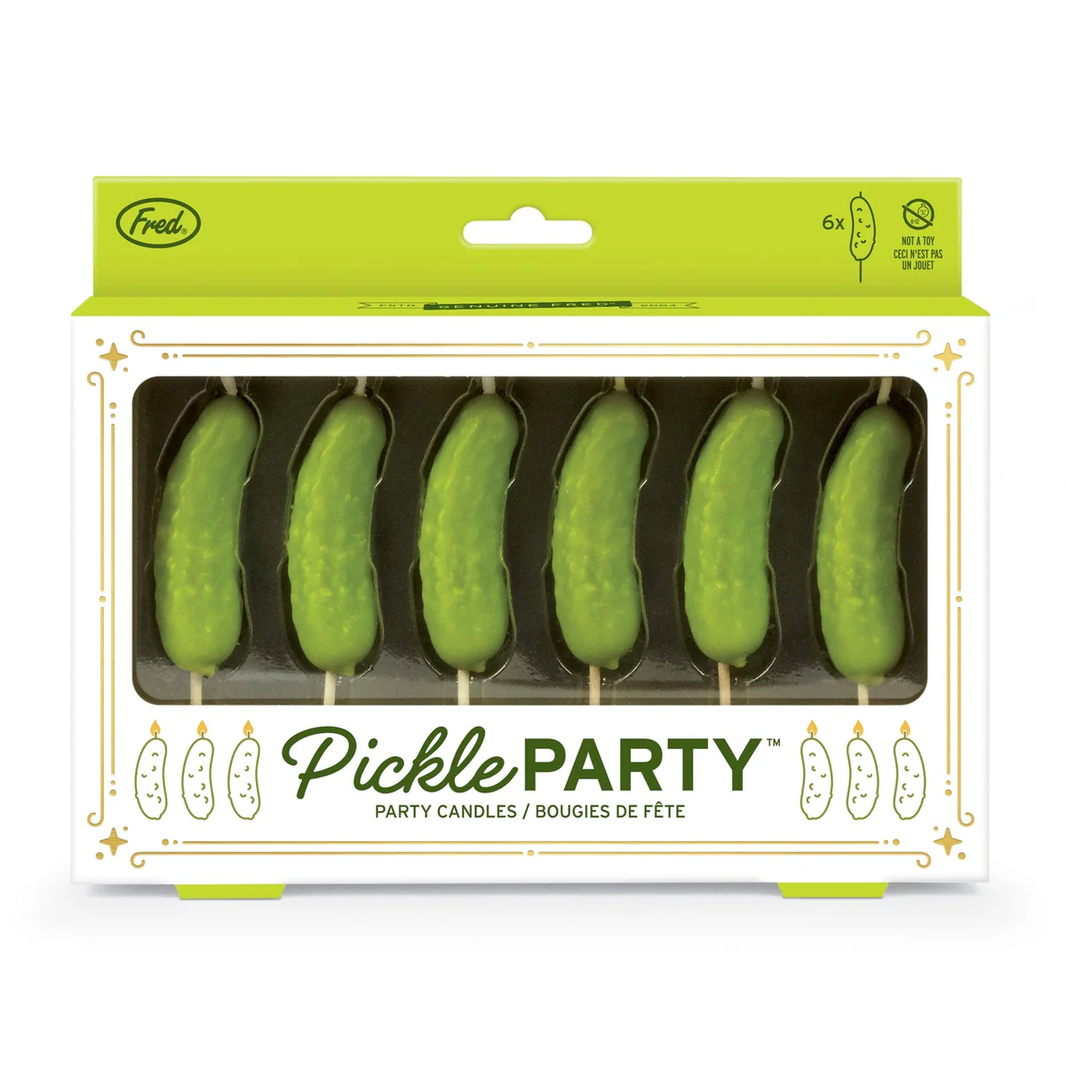 Pickle Party Celebration Candles - DECO Raleigh