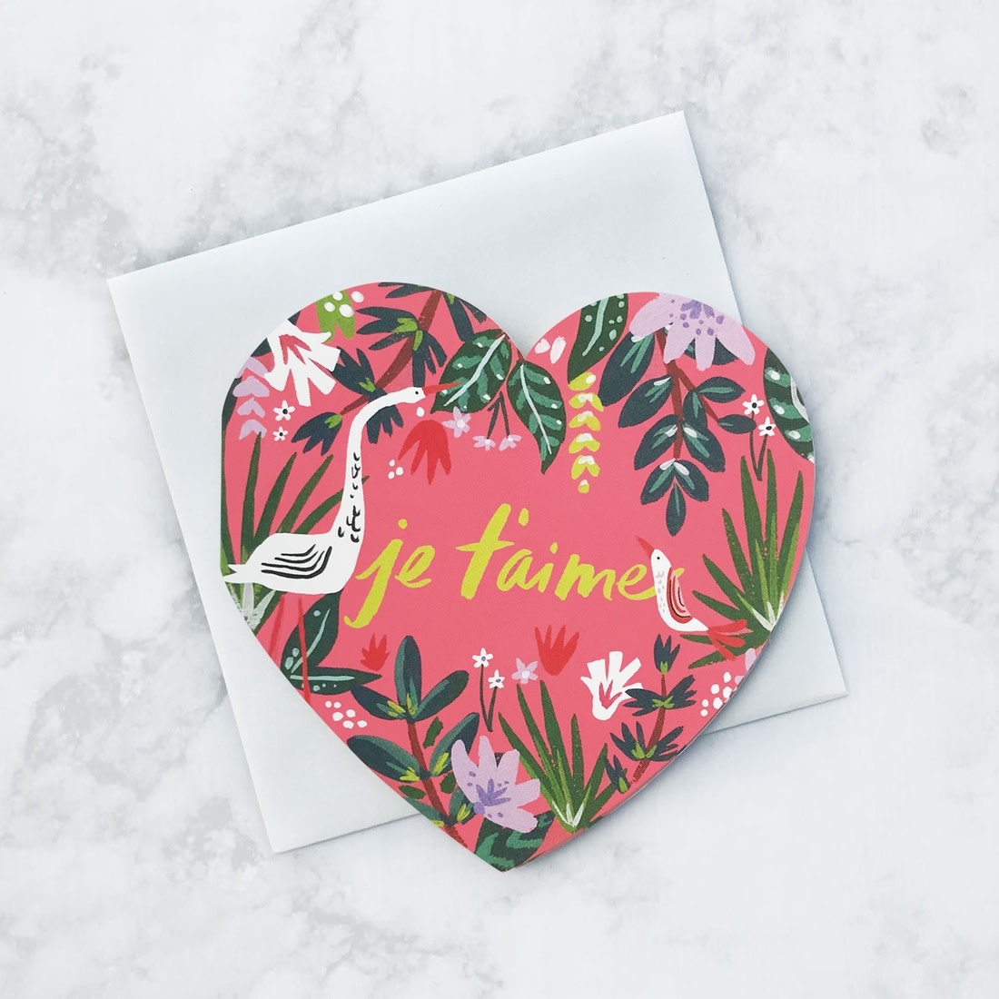 Je Taime Jungle Card - DECO Raleigh