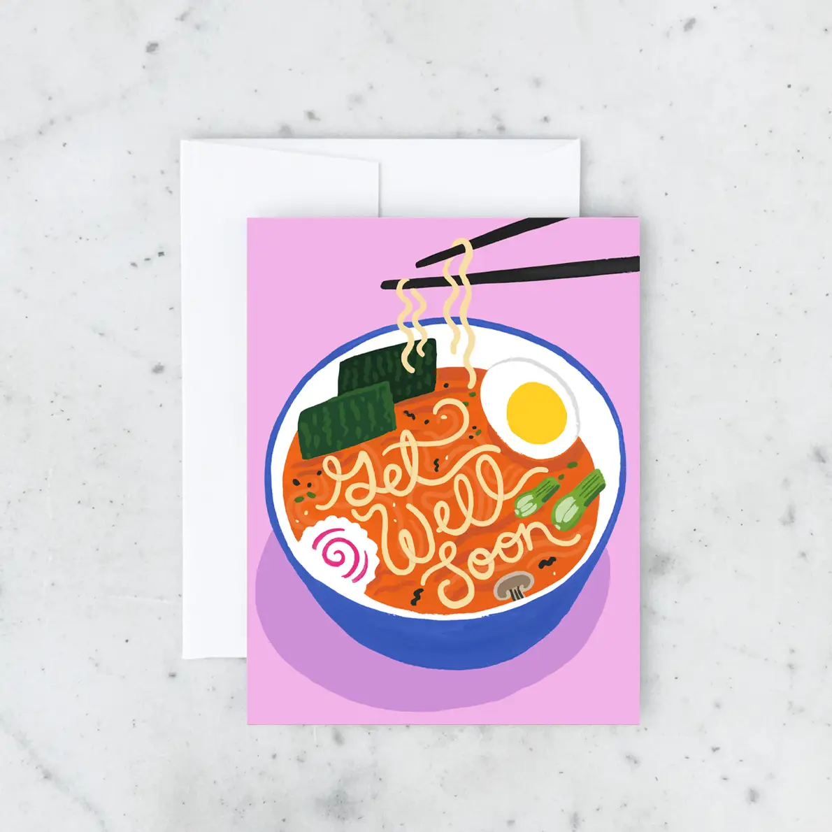 Get Well Soon Ramen Card - DECO Raleigh
