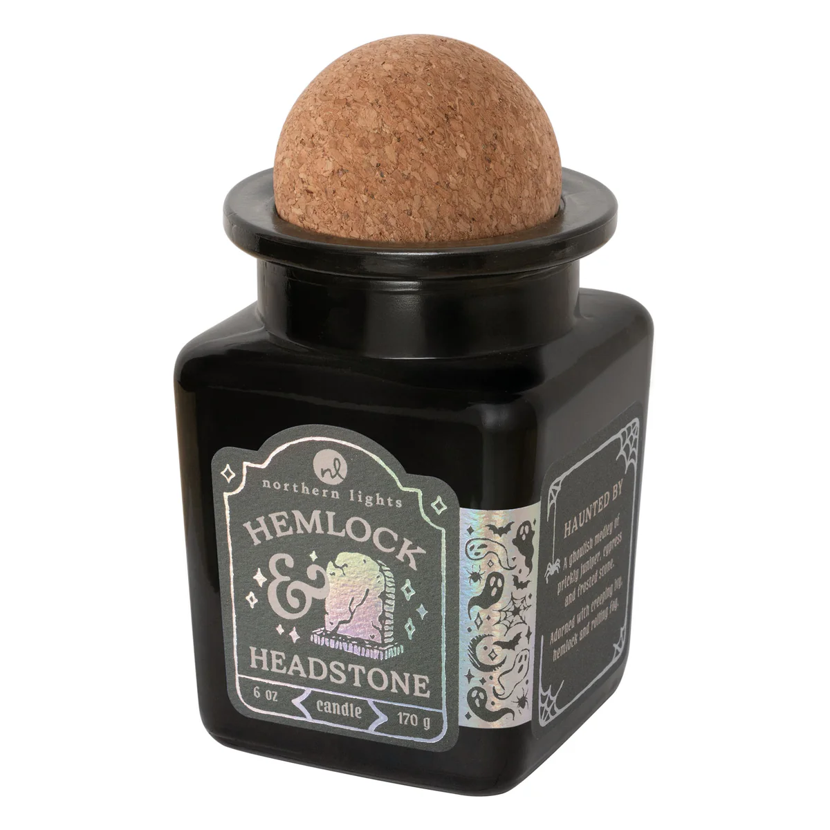 Curiosity Candle - Hemlock & Headstone - DECO Raleigh