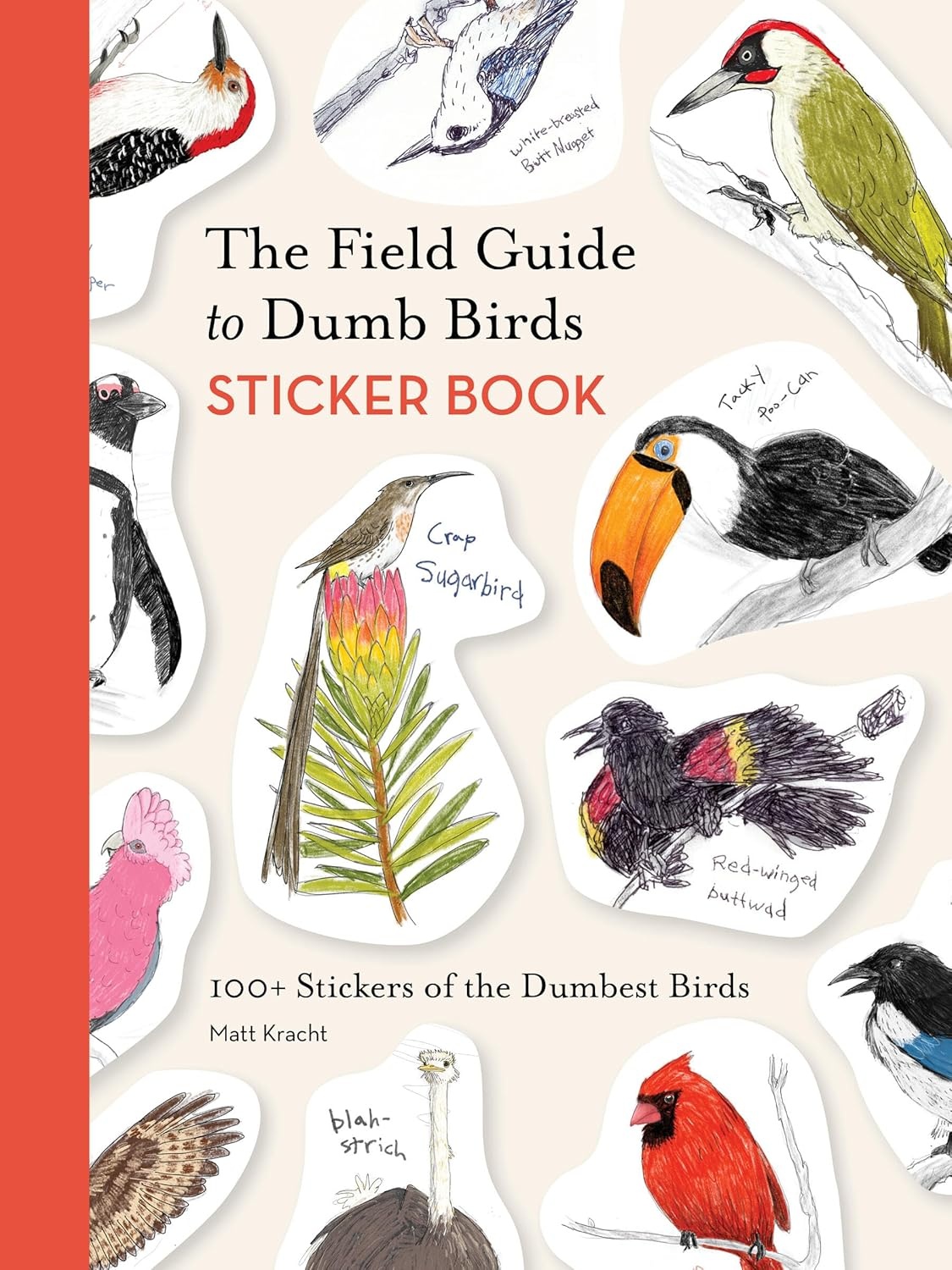 Field Guide to Dumb Birds Sticker Book - DECO Raleigh